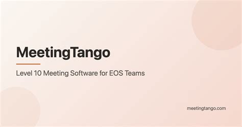 People Analyzer™ Tool Guide Meetingtango