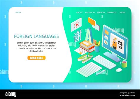 Modern Languages Class Stock Vector Images Alamy