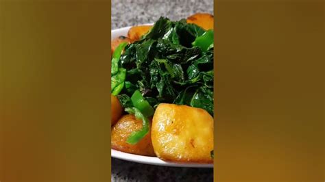 ጎመን በድንች Shorts Youtube