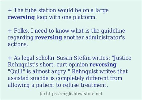 Reversing In Sentences Englishteststore Blog