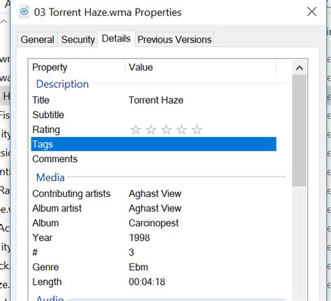C Access Music File Metadata In Powershell Stack Overflow