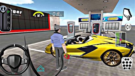 3d Driving Class Simulation Usa Funny 3d Car Officer Refuel His Super Car Gas Crazy Gameplay