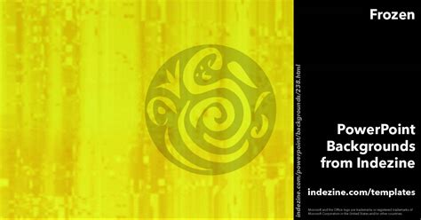 Frozen Powerpoint Background