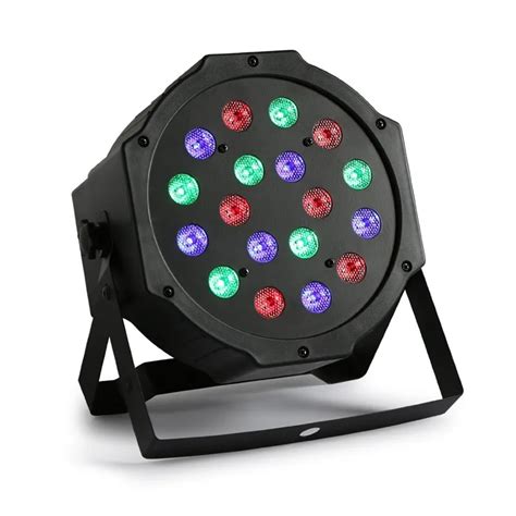 18w Dmx 512 Rgb 18 Led Dj Disco Light Party Light Sound Activated Projector Lights For