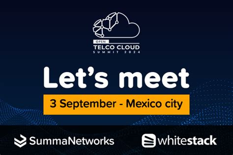 Summa Networks To Participate In Open Telco Cloud Summit 2024