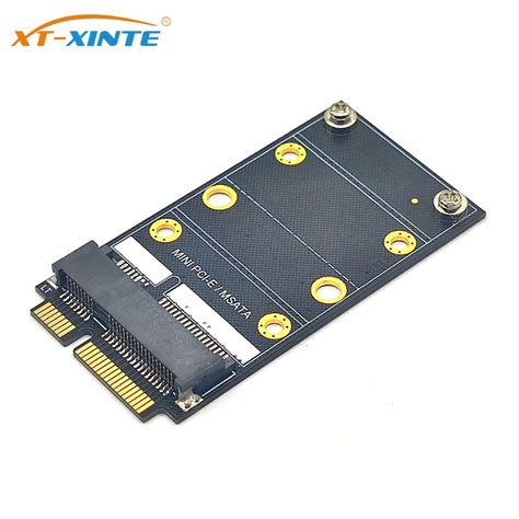 XT XINTE Mini PCIE MSATA Adapter Solid State Drive Converter Riser Expansion Card Test Board For