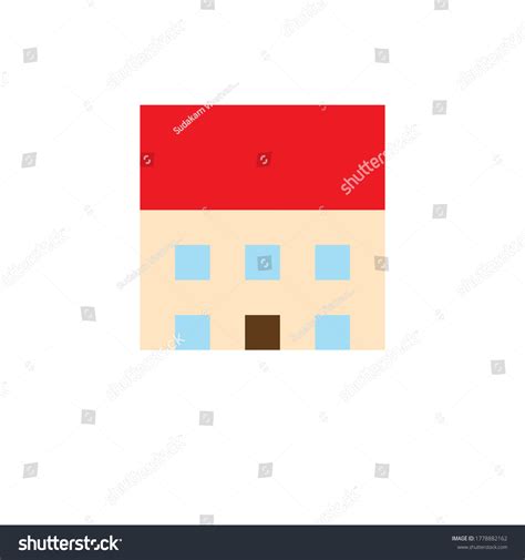 Medium House Pixel Art Vector Pixel Stock Vector Royalty Free 1778882162 Shutterstock