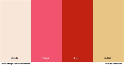 Girlflux Flag Colors Flags