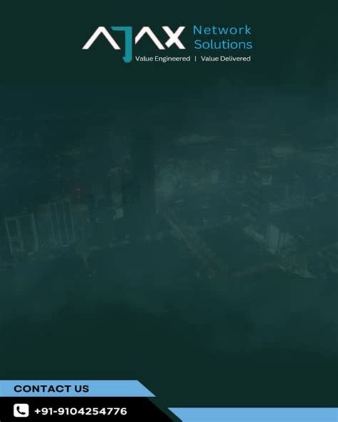 How Ajax Network Solutions Optimizes Wi Fi Connectivity Ajax Network Solutions Pvt Ltd Posted