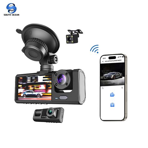 Hours Record Camera Dashcam For Car Front Interior Rear P HD Dash Cam Night Vision