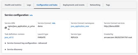 ECS Service Communication Discovering Via Service Connect