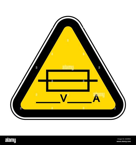 Fuse Writable Symbol Sign Isolate On White Background Vector Illustration Eps 10 Stock Vector