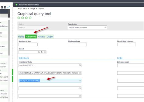 How To Use Global Variable GFCYDEF In A Query To Be Used In A Landing Page Sage X Support