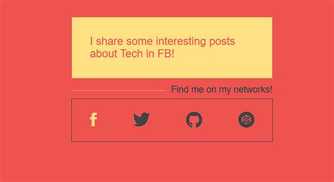 Social Media Icon Styles In Css Codewithrandom