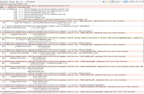 Build Error Quadspi And Freertos Stmicroelectronics Community