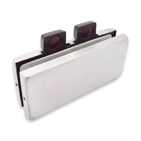 Double Over Panel Connector With Stopper Satin Stainless