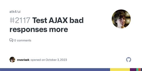 Test Ajax Bad Responses More · Issue 2117 · Atk4ui · Github