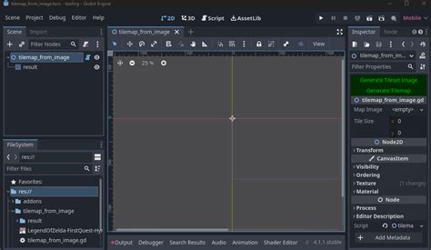 creating tilemaps from an image directly in the editor r godot