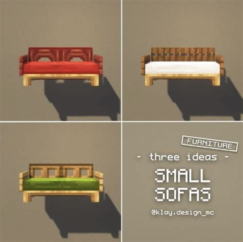 How To Build A Couch In Minecraft No Mods At Chris Stevens Blog