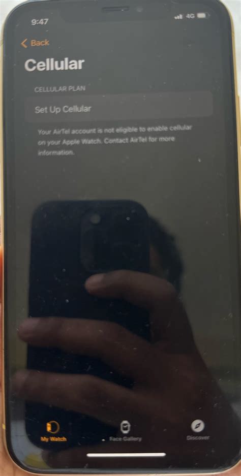 Unable To Set Up Cellular On Iwatch Rios