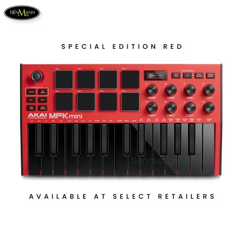 Akai Mpk Mini Mk3 Midi Compact Keyboard Controller Tienmanhaudio