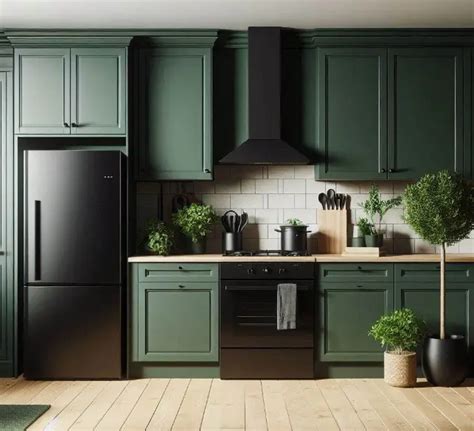 Green Kitchen Cabinets A Bold Move For Contemporary Design