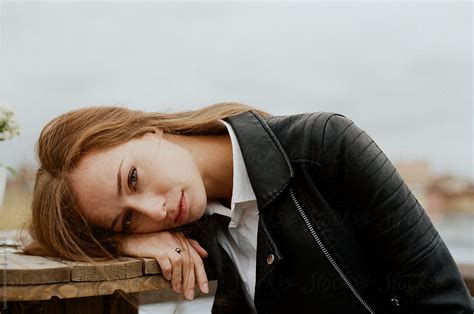 Portrait Of The Redhead Woman By Stocksy Contributor Amor Burakova