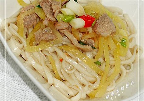 榨菜肉絲麵 食譜與作法 By 金箔的健康煮 Cookpad