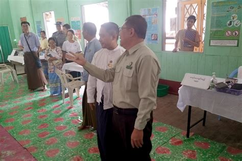 သရက်မြို့၌ ခရိုင်ပြည်သူ့ဆေးရုံ ဆေးရုံ အထောက်အကူပြုအဖွဲ့ အစည်းအဝေး ကျင