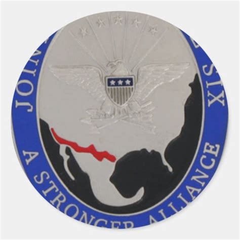 Joint Task Force 6 Classic Round Sticker