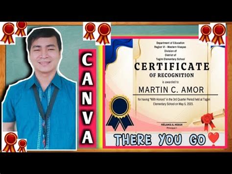 How To Make Certificate TUTORIAL YouTube