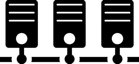 Flat Style Server Connection Icon 24254919 Vector Art At Vecteezy