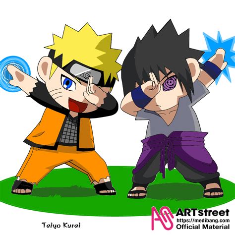 Anime Chibi Naruto Sasuke