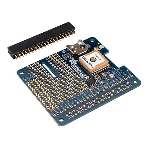 adafruit 2324 ultimate gps hat for raspberry pi a b or 2 rapid online