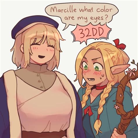 Marcille Donato And Falin Touden Dungeon Meshi Drawn By Soupj4s