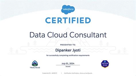 Salesforcecertified Datacloud Consultantlife Neverstoplearning Dipanker Dj Jyoti 11