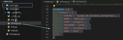 Django Crud Example With Postgresql