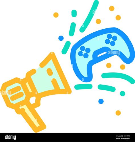Marketing Game Development Color Icon Vector Illustration Stock Vector Image And Art Alamy