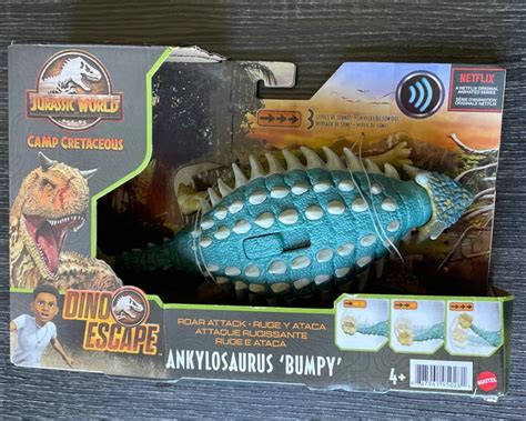 Jurassic World Camp Cretaceous Ankylosaurus Bumpy 9 Dinosaur Escape