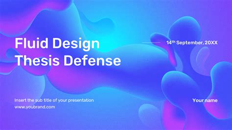 Thesis Defense Powerpoint Template