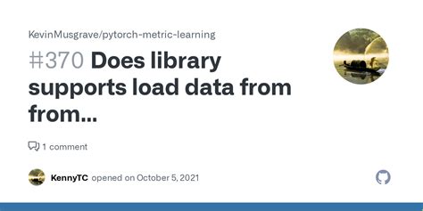does library supports load data from from torch utils data dataset · issue 370 · kevinmusgrave