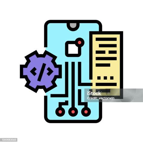 테스트 응용 프로그램 색상 아이콘 벡터 일러스트레이션 0명에 대한 스톡 벡터 아트 및 기타 이미지 0명 개발 네트워크 서버 Istock