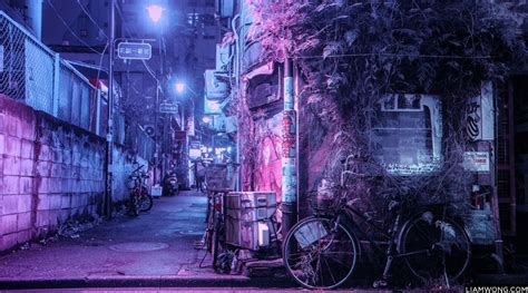 Liam Wong Ghost City Dark Photography Night City
