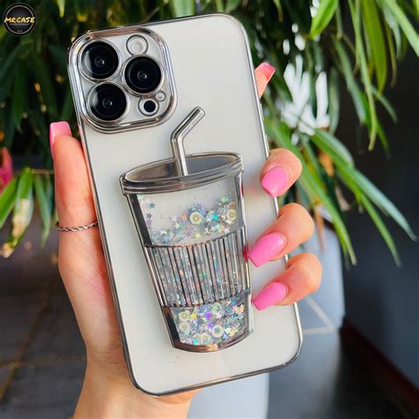 Moboluxe موبولوکس قاب موبایل آیفون شیک آکواریومی سیلور