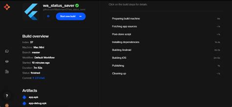 setting up ci cd for flutter with codemagic dev community