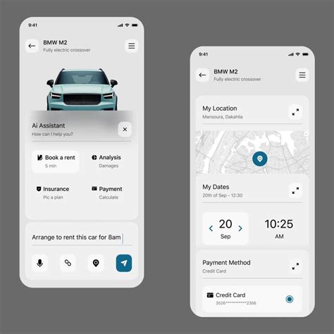 Hassan Mahmoud On Linkedin 💥 Excited To Share Two New Ui Screens Designed For A Car Rental App🚗