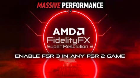 Amd Fsr 2 Destekli Oyunları Fsr 3 Yapan Mod Sızdı Hardware Plus Hwp