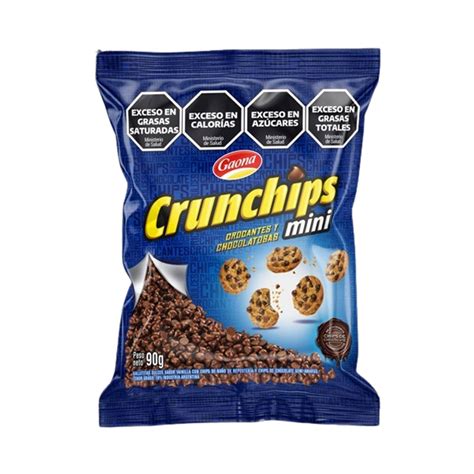 Galletitas Crunchips Mini Gaona 90 G Carrefour