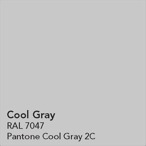 Pantone Cool Gray C
