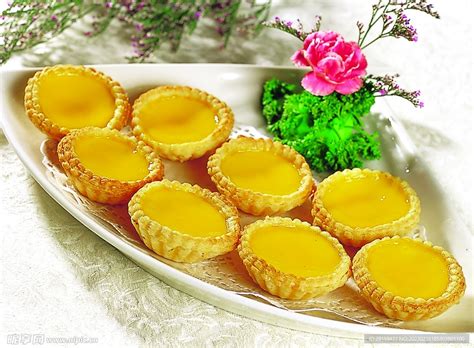 酥皮蛋挞摄影图 传统美食 餐饮美食 摄影图库 昵图网
